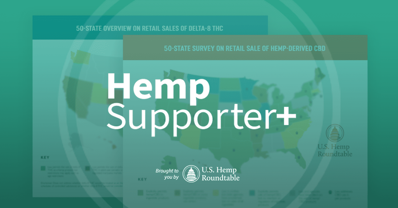 NEW State Maps NOW Available For HempSupporter+ Subscribers | U.S. Hemp Roundtable